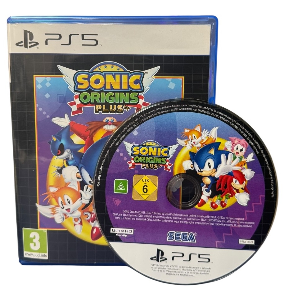 Pre-owned Sonic Origins Plus PS5 Game - Own4Less